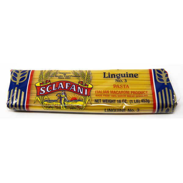 Sclafani Pasta #3 Linguine 1 lb. - Ambrosi & Sons